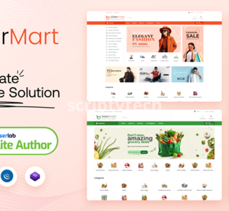 ViserMart - Ecommerce Shopping Script - Ready Made Script & Software ...