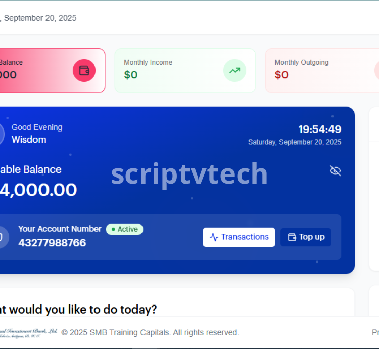 BankPro - Laravel Online Banking Script - Ready Made Script & Software loved by 9,460000+ Across ...